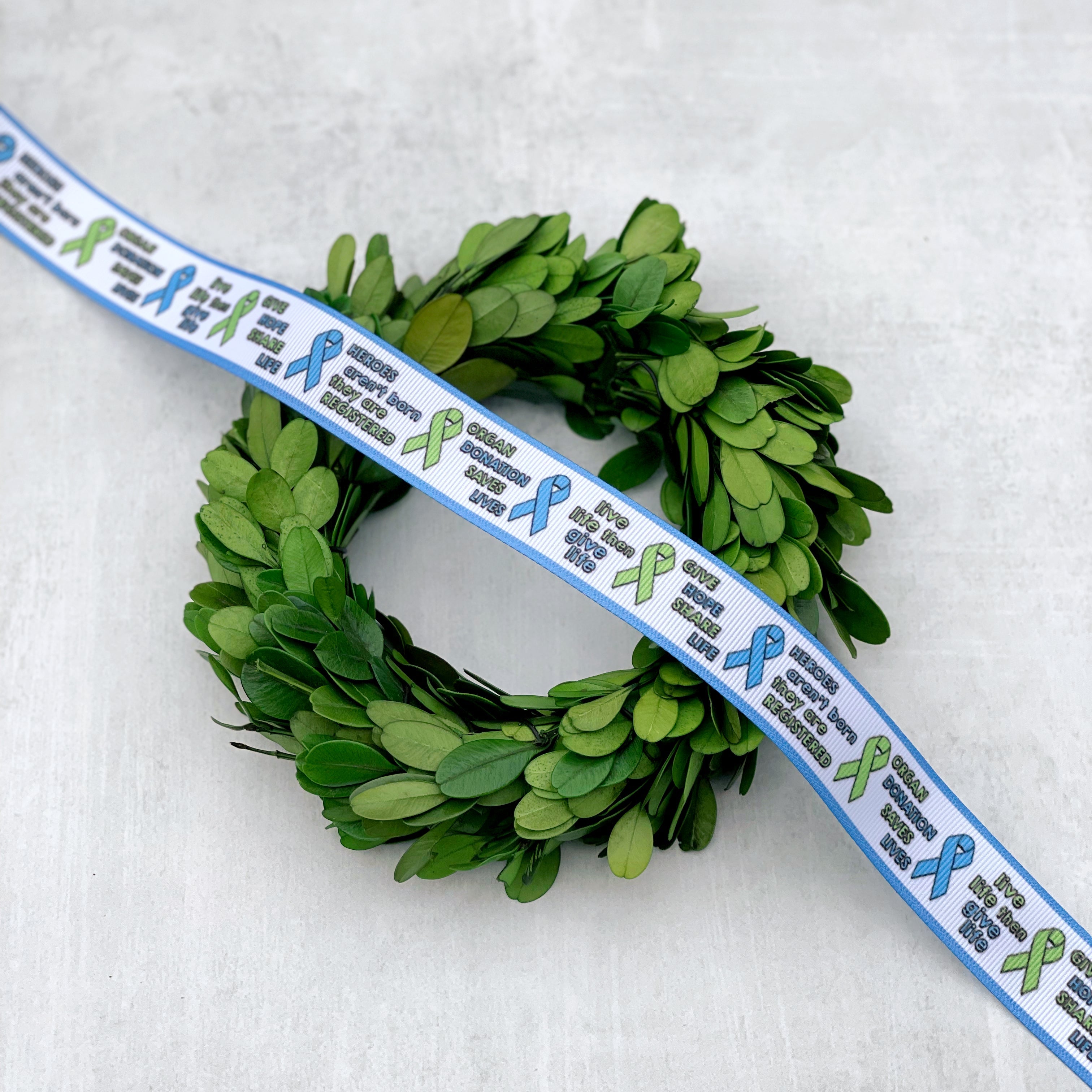 Transplant Ribbon by the yard – Heartfelt LaserWorks